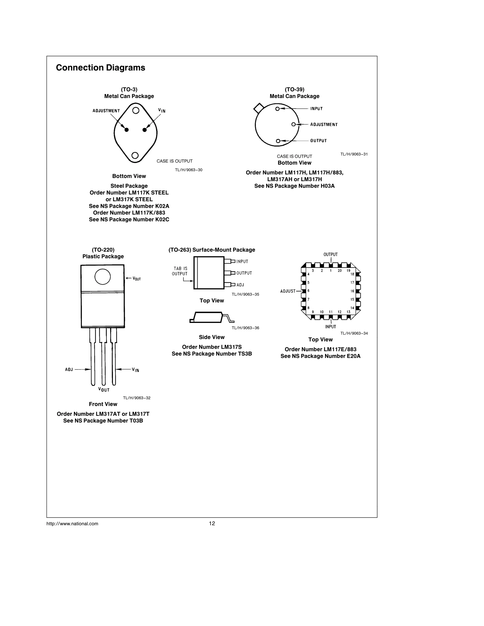 LM317 Adjustable Regulator Datasheet | PDF
