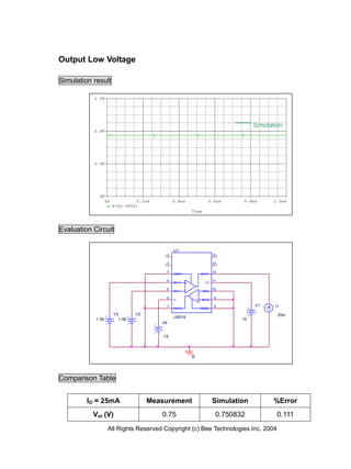 SPICE MODEL of LM319AM in SPICE PARK | PDF