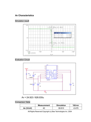 SPICE MODEL of LM319N in SPICE PARK | PDF
