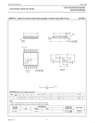 LM324 Low Power Quad Op Amps | PDF