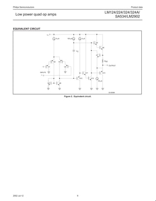 LM324 Low Power Quad Op Amps | PDF