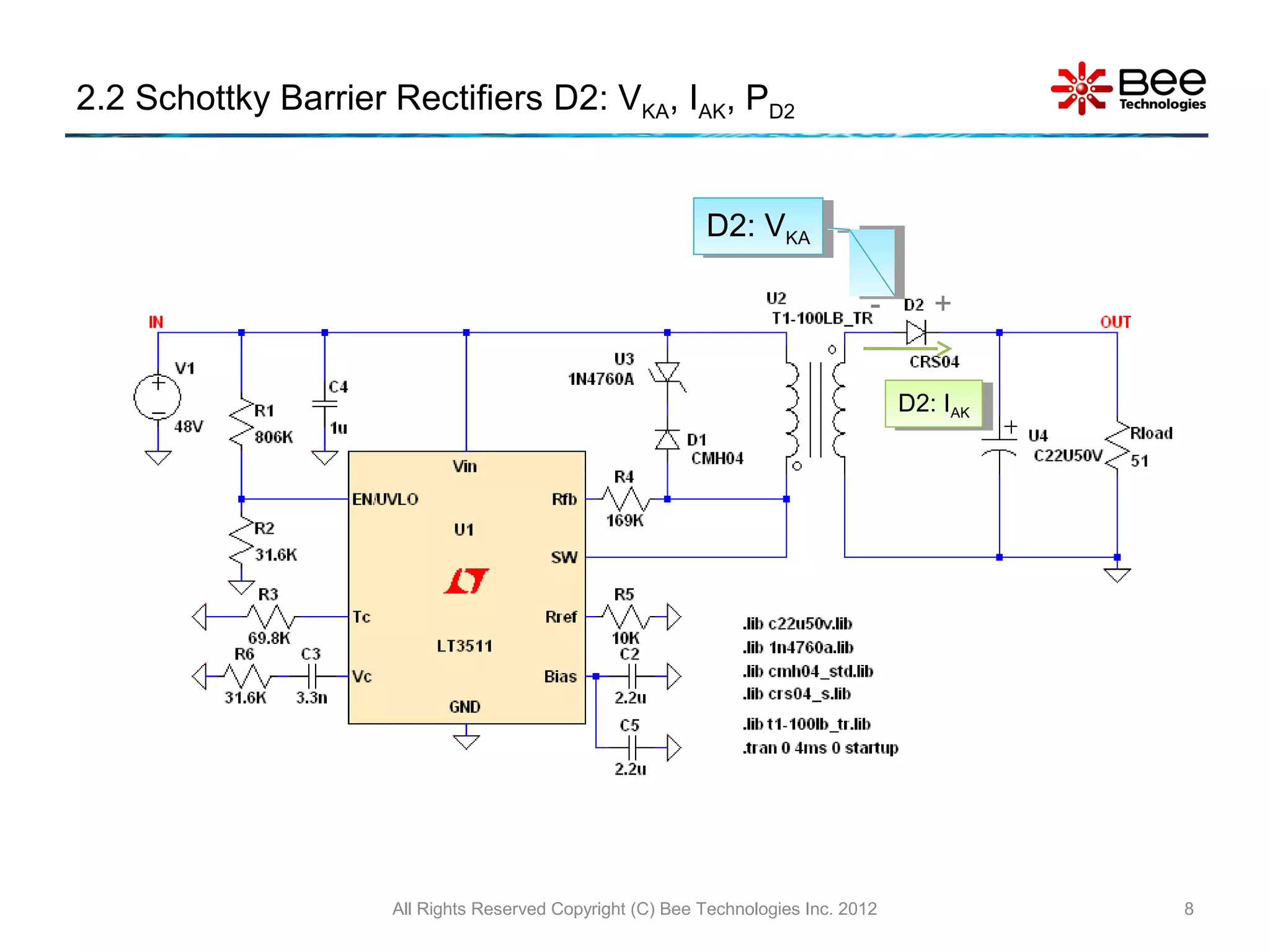 High Voltage Isolation Flyback Converter using LTspice | PPT
