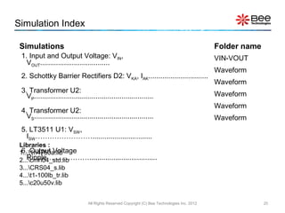 High Voltage Isolation Flyback Converter using LTspice | PPT