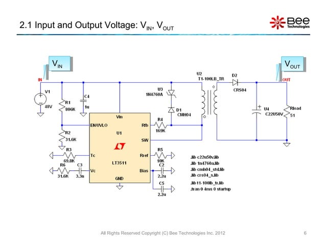 High Voltage Isolation Flyback Converter using LTspice | PPT