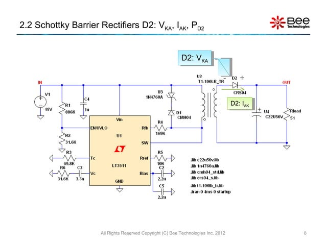 High Voltage Isolation Flyback Converter using LTspice | PPT