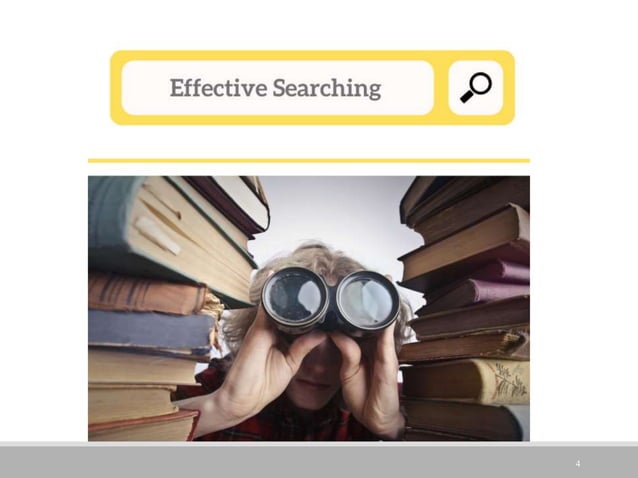 Logistics Management 354 - Effective Searching | PPT