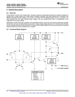 LM358 dual operational amplifier | PDF | Computer Software and ...