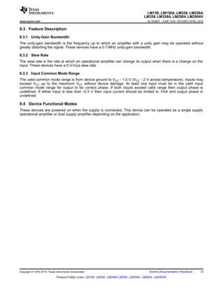 LM358 dual operational amplifier | PDF | Computer Software and ...