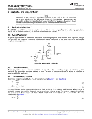 LM358 dual operational amplifier | PDF | Computer Software and ...