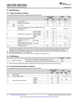 LM358 dual operational amplifier | PDF | Computer Software and Applications | Computing