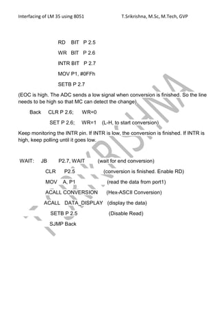 interfacing of temperature sensor LM 35 with 8051.pdf