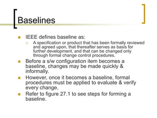 Software Configuration Management introduction | PPT | Operating ...