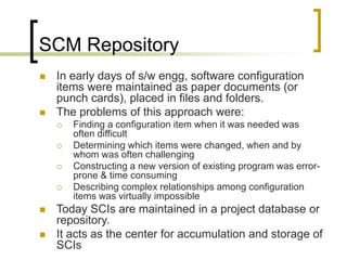 Software Configuration Management introduction | PPT | Operating ...