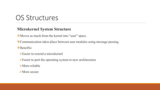 LM5 - Computer System Organization, OS (Structure & Operations).pptx