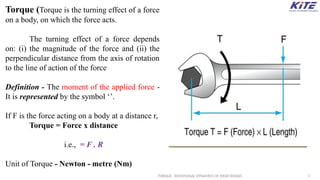 LM 5 - Torque – rotational dynamics of rigid bodies.pptx