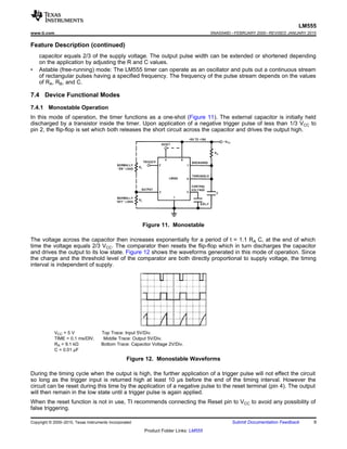 Hoja de datos lm 555 y configuraciones | PDF