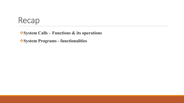 LM7 - OS Generation & System Boot functionalities | PPT