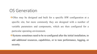 LM7 - OS Generation & System Boot functionalities | PPT