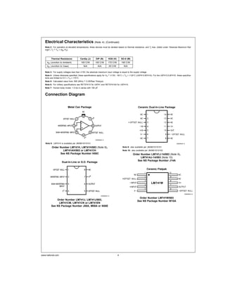 LM741 DATA SHEET | PDF