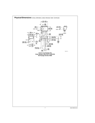 LM741 DATA SHEET | PDF