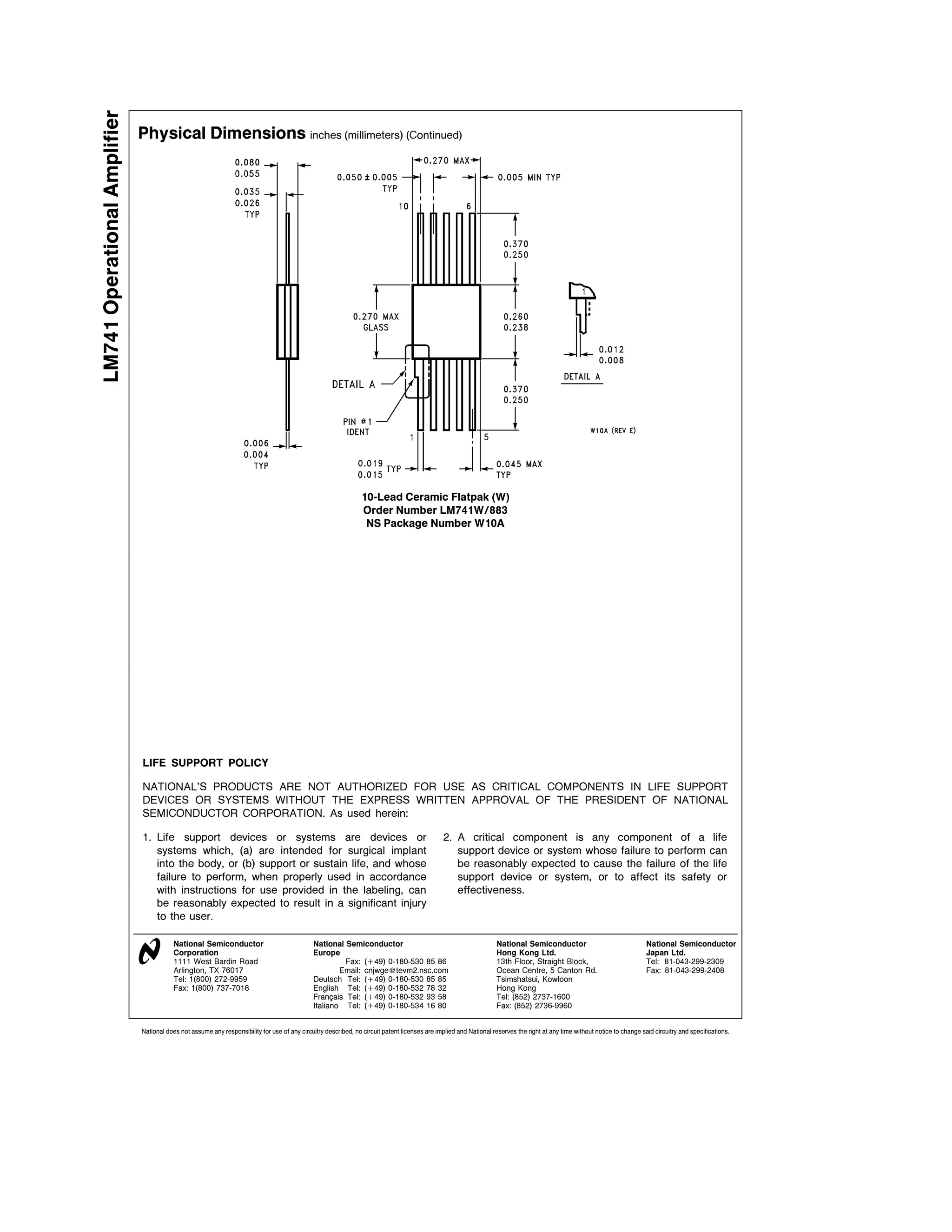 Lm 741 datasheet | PDF | Computer Peripherals | Computing