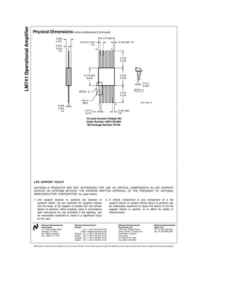Lm 741 datasheet | PDF | Computer Peripherals | Computing