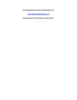 Lm 741 datasheet | PDF