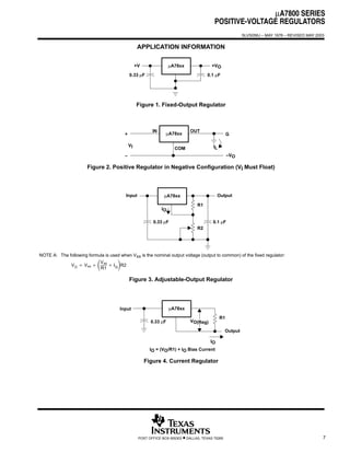 Data Sheet LM7805 | PDF