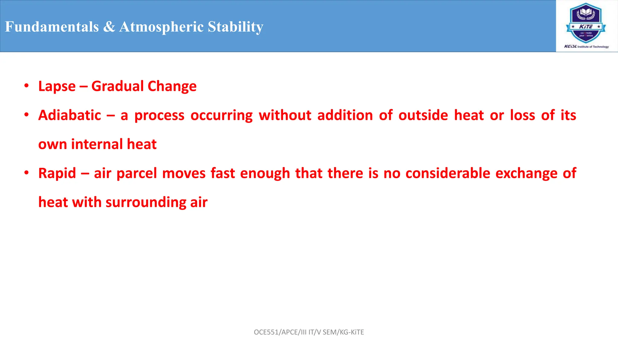 LM9 - Fundamentals, Atmospheric stability.pptx