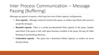 LM9 - OPERATIONS, SCHEDULING, Inter process xommuncation | PPT