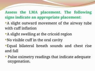 LMA (1).pptx about the tachycardia and the | PPT