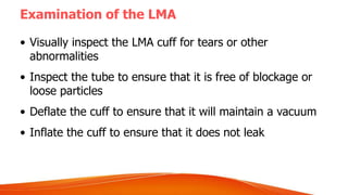 LAYNGEAL MASK AIRWAY | PPTX
