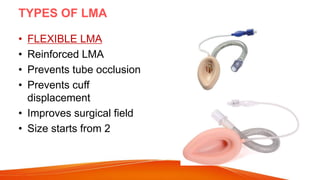 LAYNGEAL MASK AIRWAY | PPTX | Ear, Nose and Throat Conditions ...