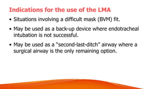 LAYNGEAL MASK AIRWAY | PPTX
