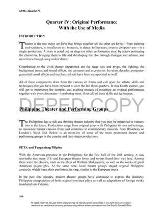 Lm arts grade10_q4 | PDF