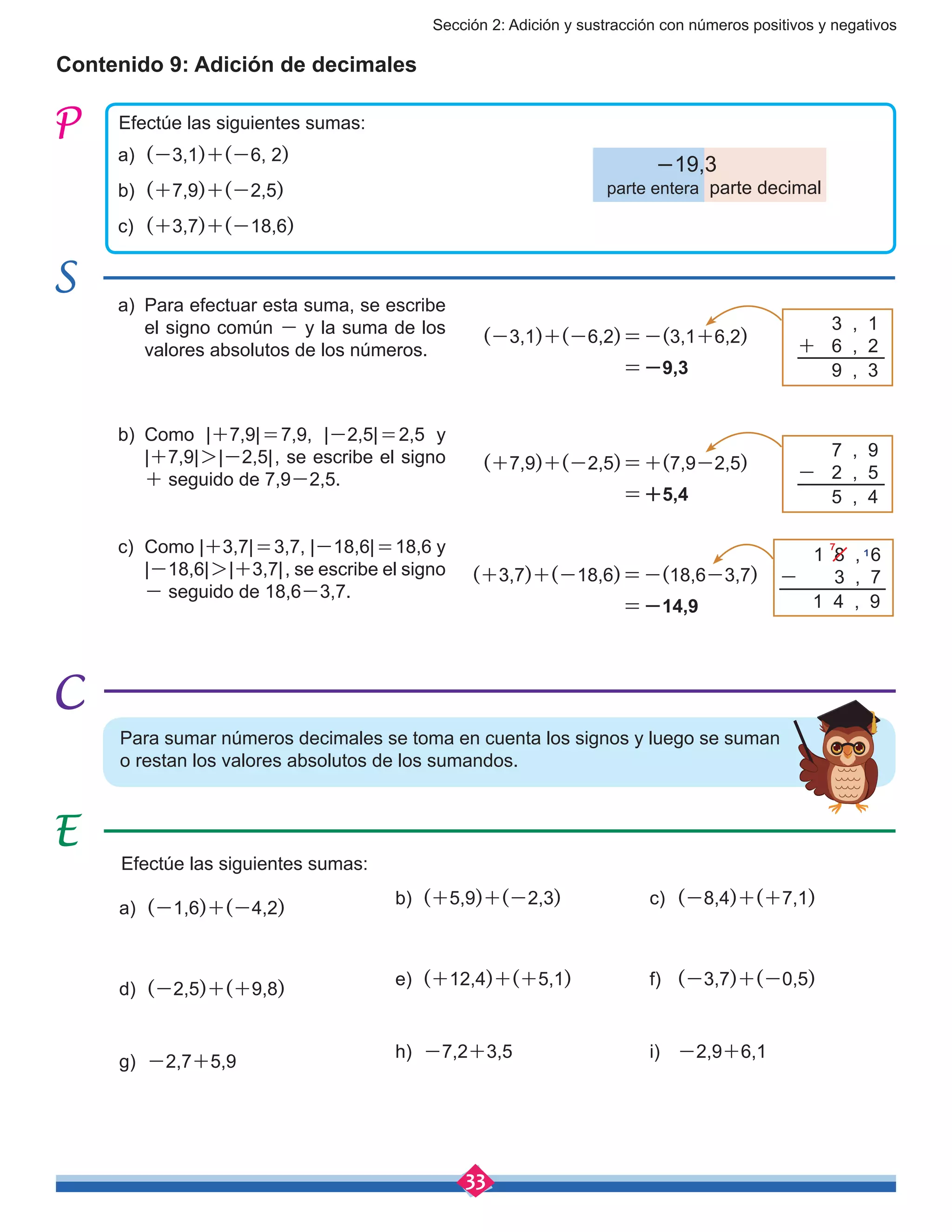 Nuevo libro de Matemáticas -7mo Grado 2019 MINED NICARAGUA | PDF