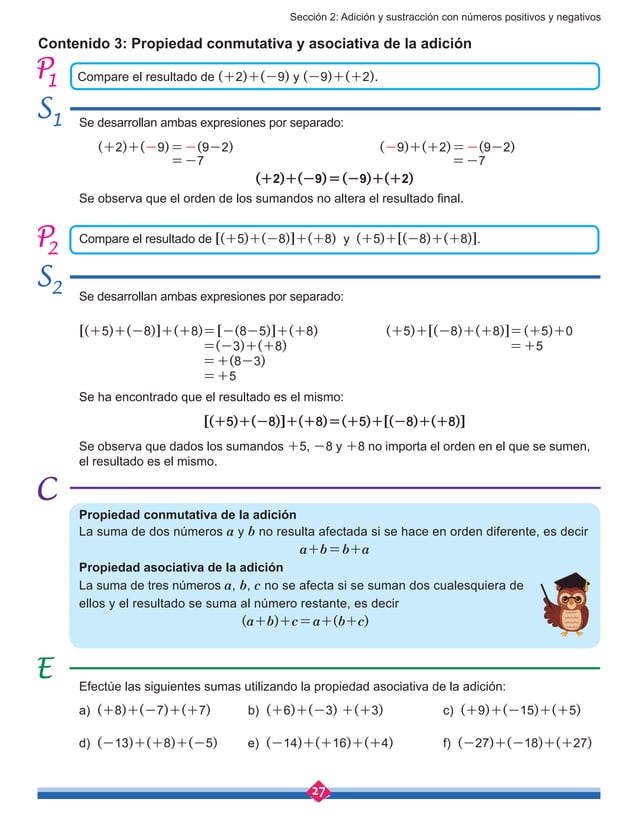 Nuevo libro de Matemáticas -7mo Grado 2019 MINED NICARAGUA | PDF