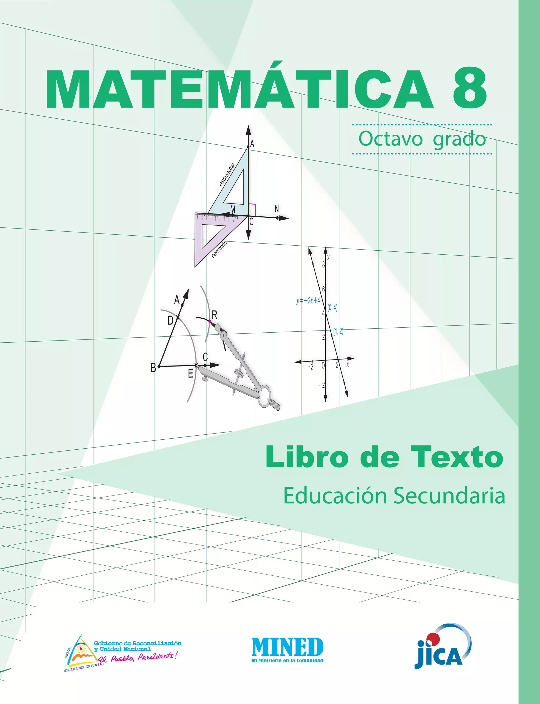 Libro de Texto Matemáticas 8vo Grado - 2019 MINED NICARAGUA | PDF