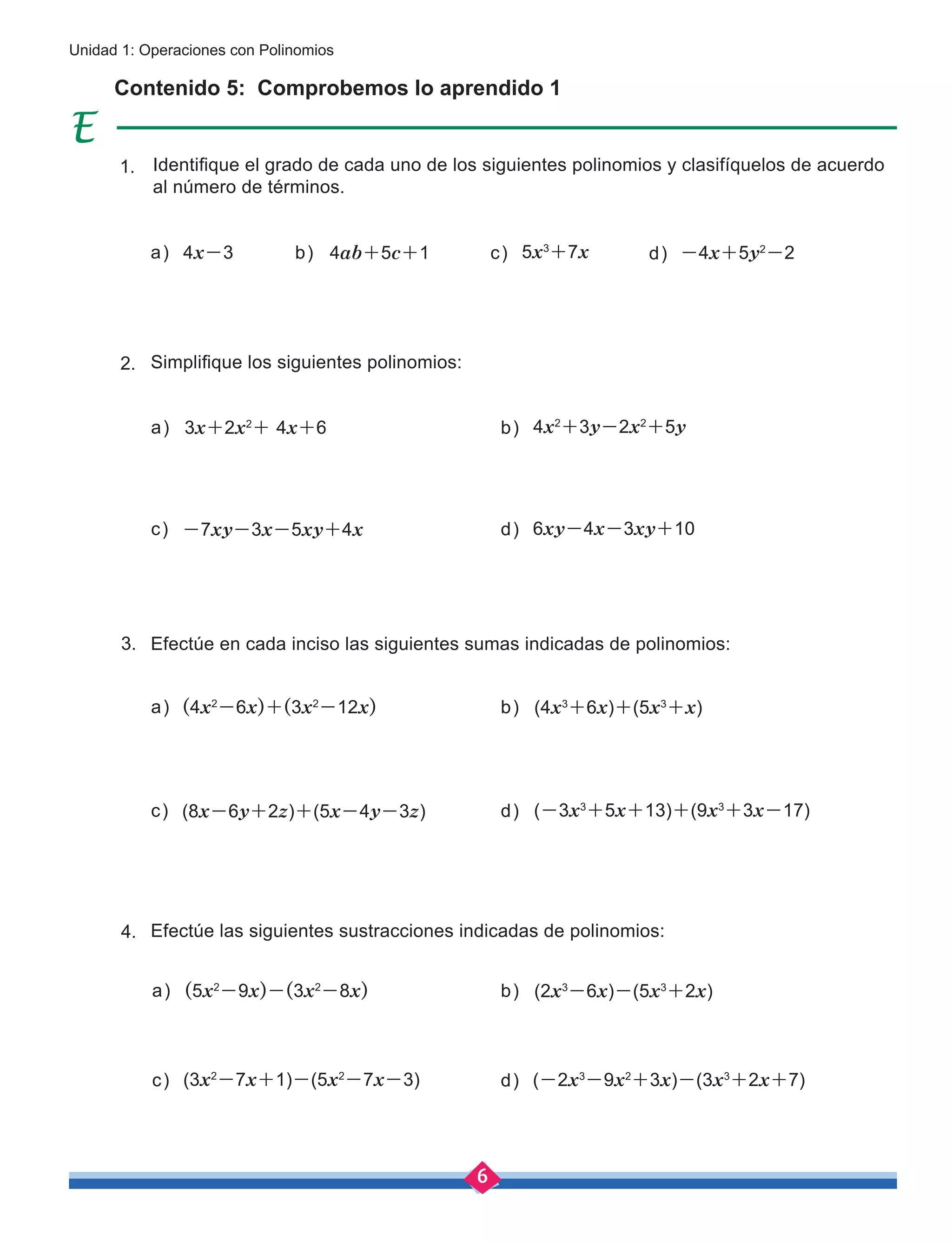 Libro de Texto Matemáticas 8vo Grado - 2019 MINED NICARAGUA | PDF