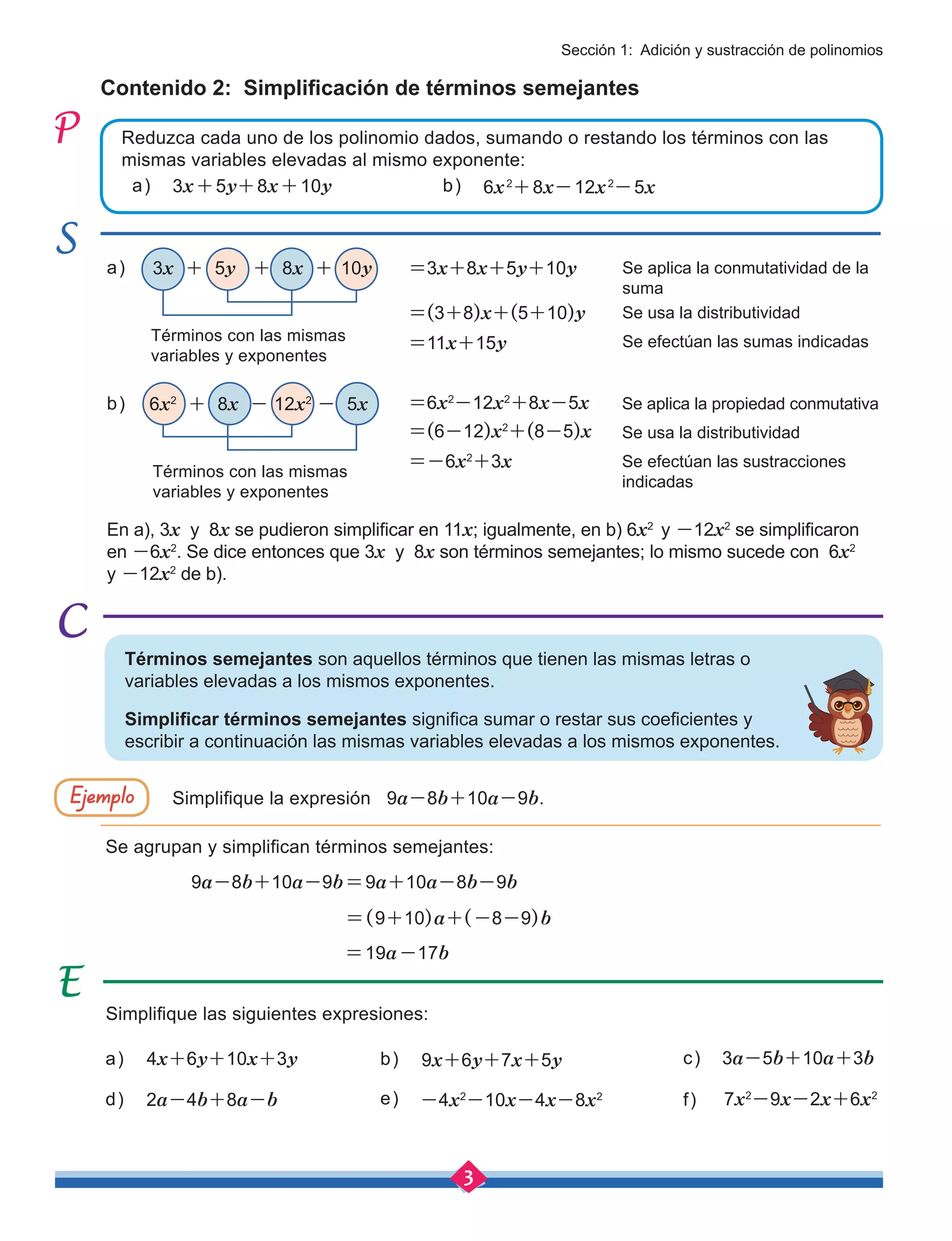 Libro de Texto Matemáticas 8vo Grado - 2019 MINED NICARAGUA | PDF