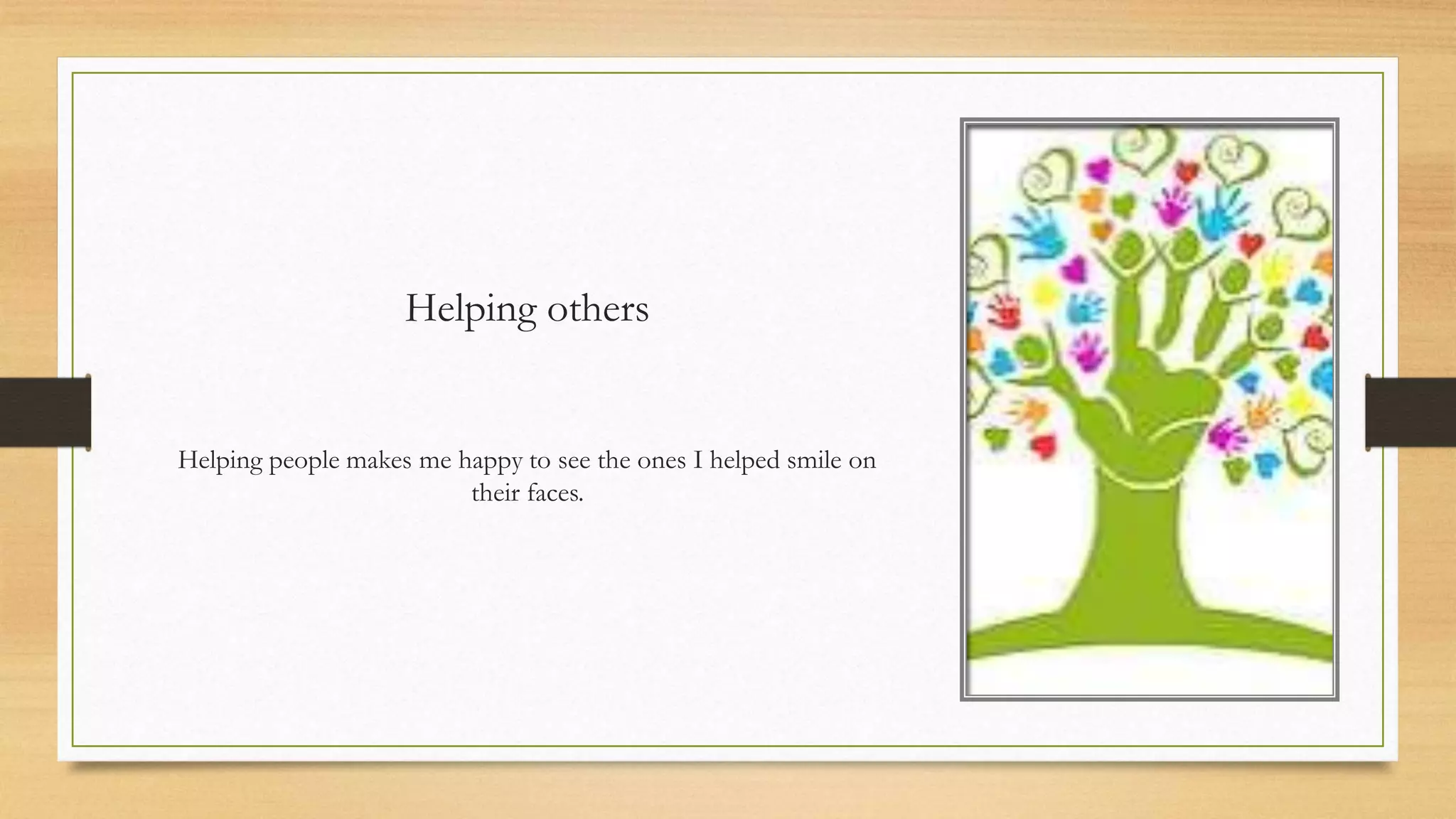 Activity i enjoy doing | PPT