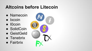 Litecoin from genesis to the moon by Charlie Lee | PPTX