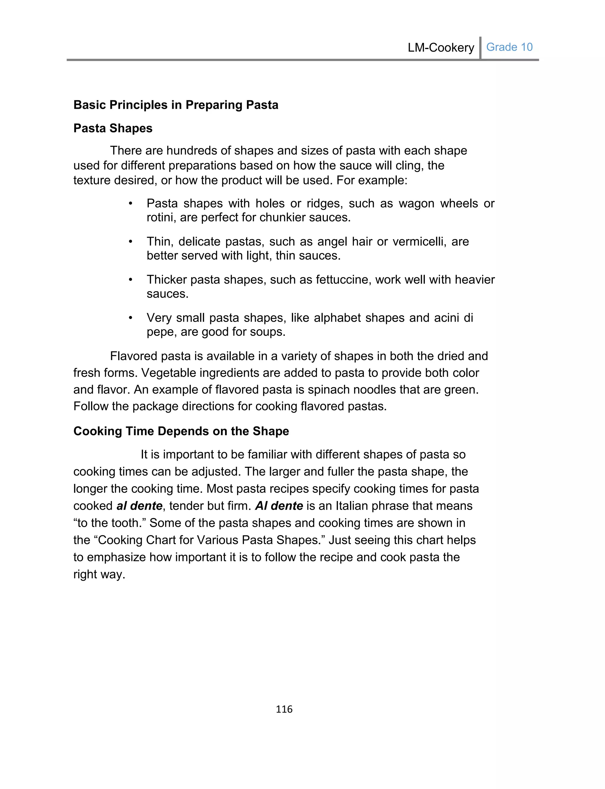 LM Cookery G10 | PDF