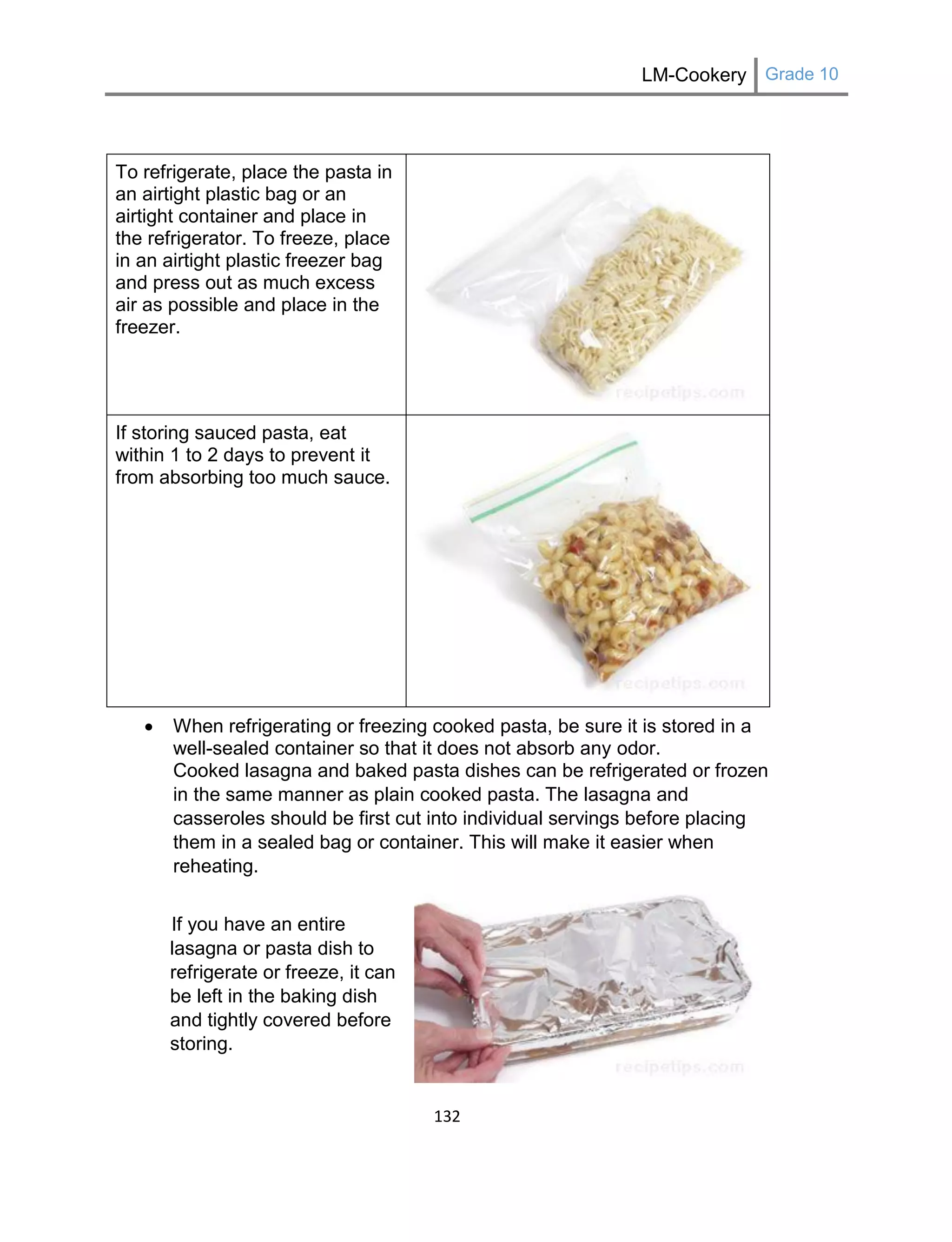 LM Cookery G10 | PDF