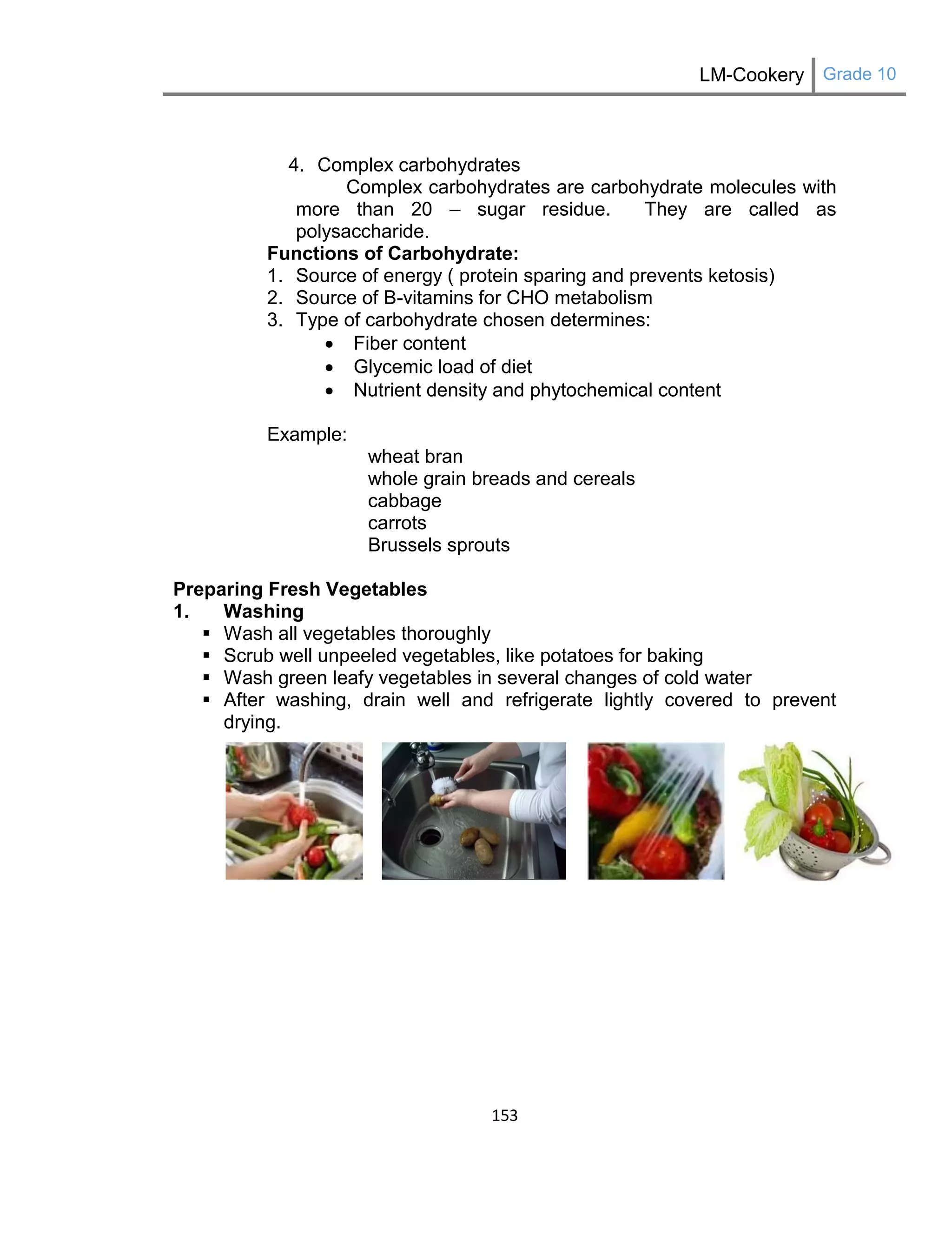 LM Cookery G10 | PDF