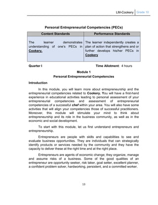 LM Cookery G10 | PDF