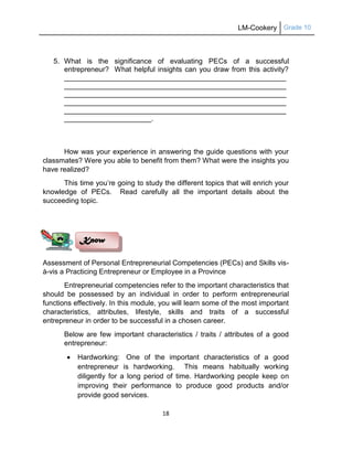 LM Cookery G10 | PDF