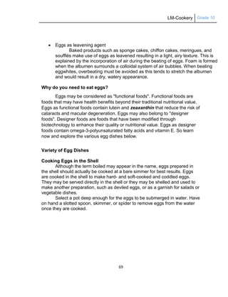 LM Cookery G10 | PDF