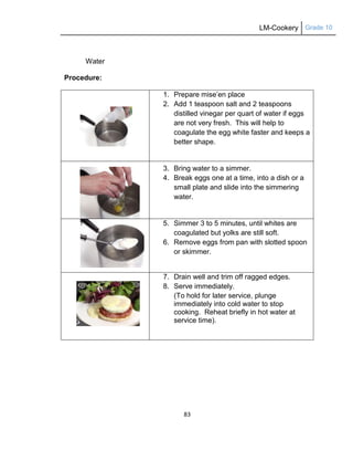 LM Cookery G10 | PDF