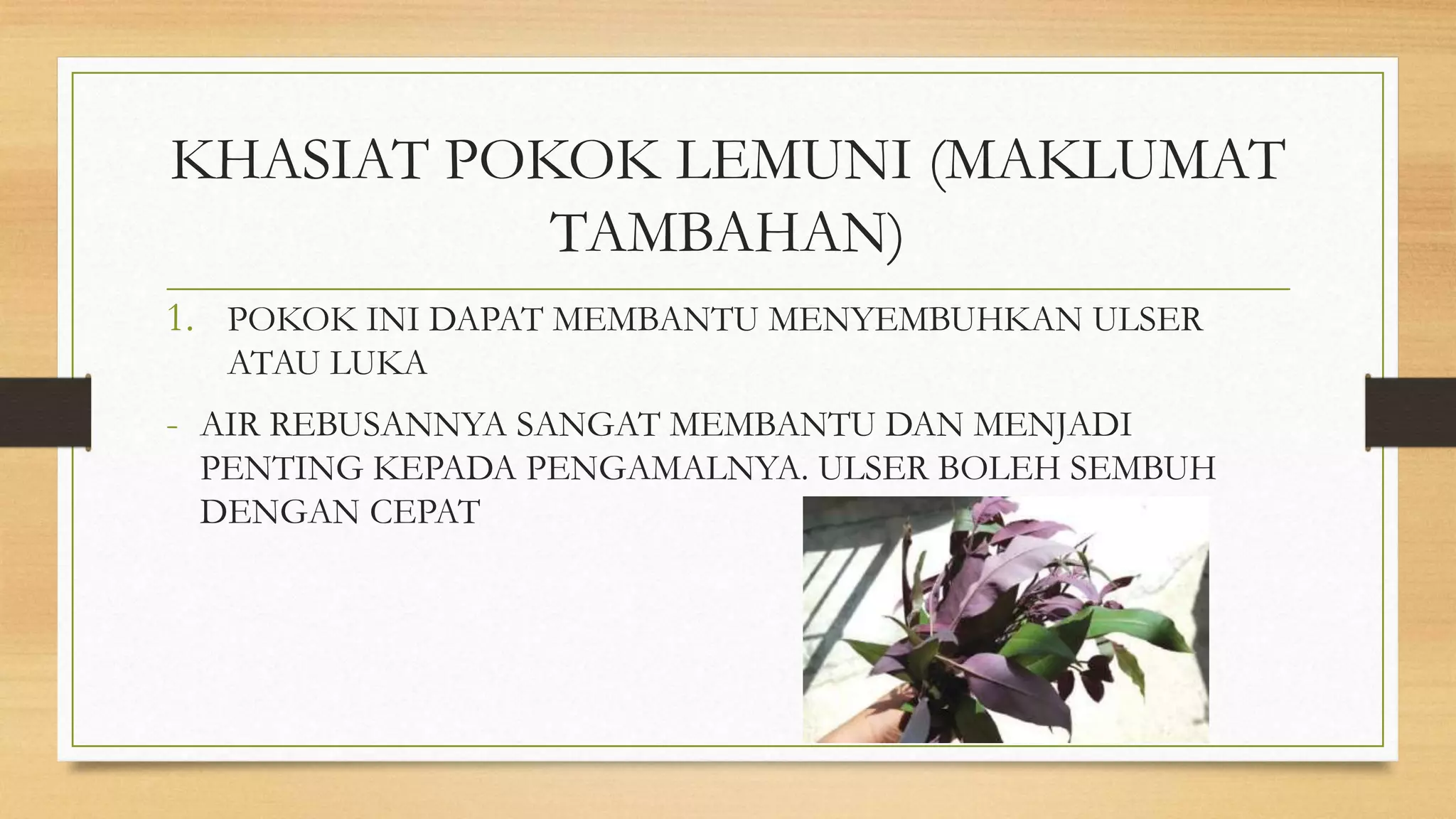 Lmcp 1502 pokok lemuni | PPTX